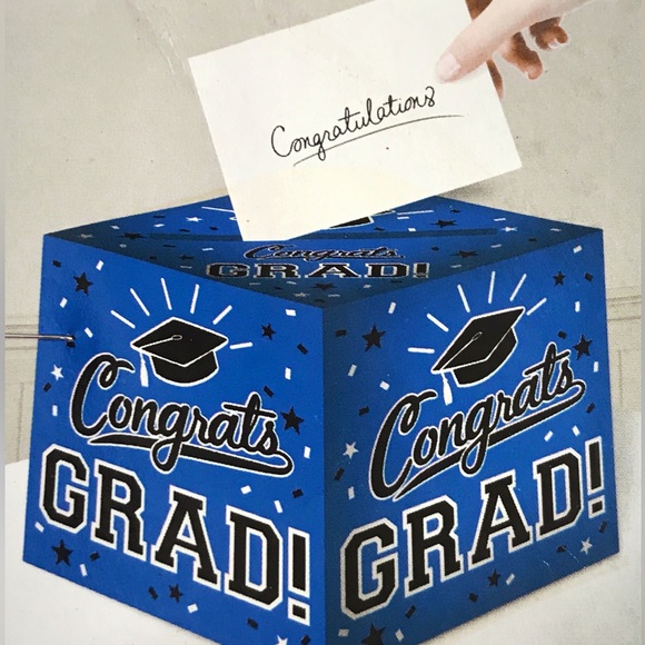 Amscan | Party Supplies | Nip Congrats Grad Cardholder Box 2 X 12 X 12 ...